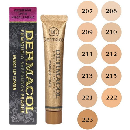 DERMACOL Make-Up Cover podkład kryjący 212 30g - sklep Lavandin.pl